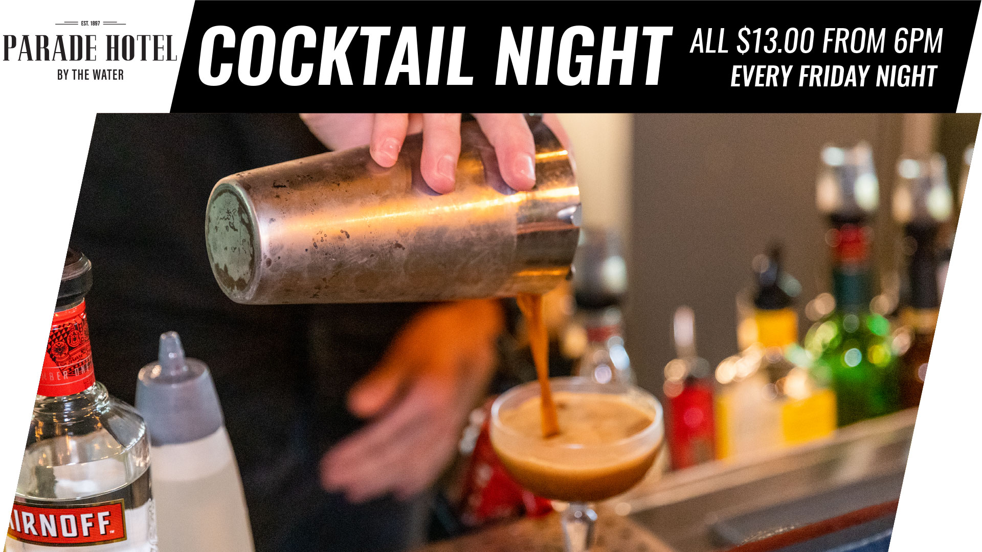 cocktails - Parade Hotel